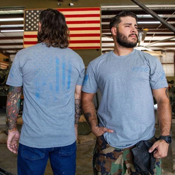 Grunt Style 1776 Flag(Dark Heather Gray) - Grunt Style